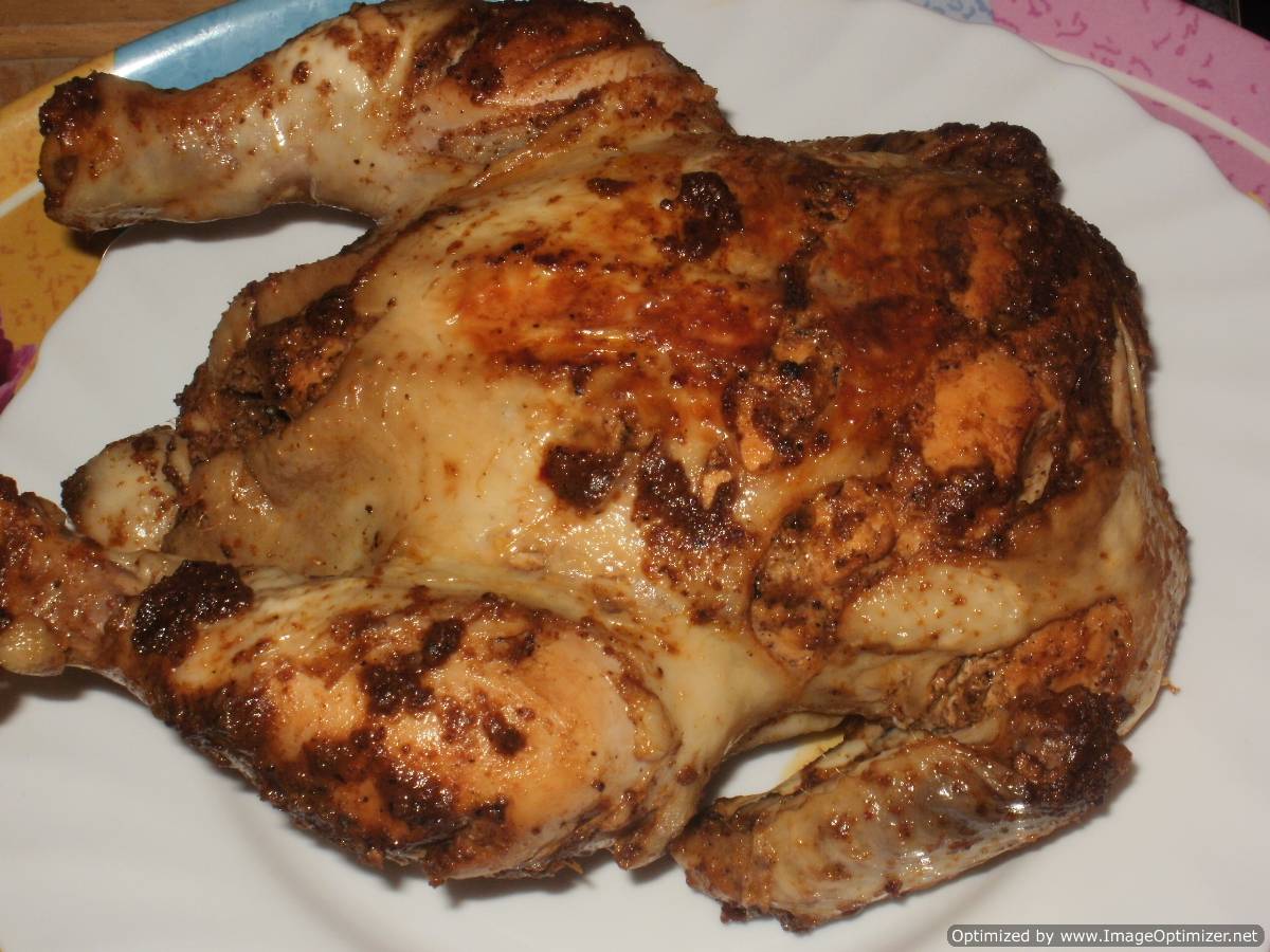 Charga /chargha (fried or roasted whole chicken)