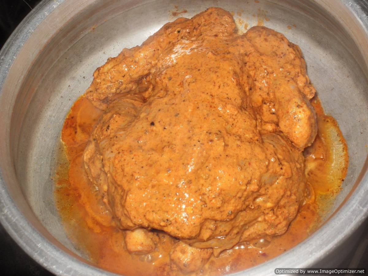 Charga /chargha (fried or roasted whole chicken)