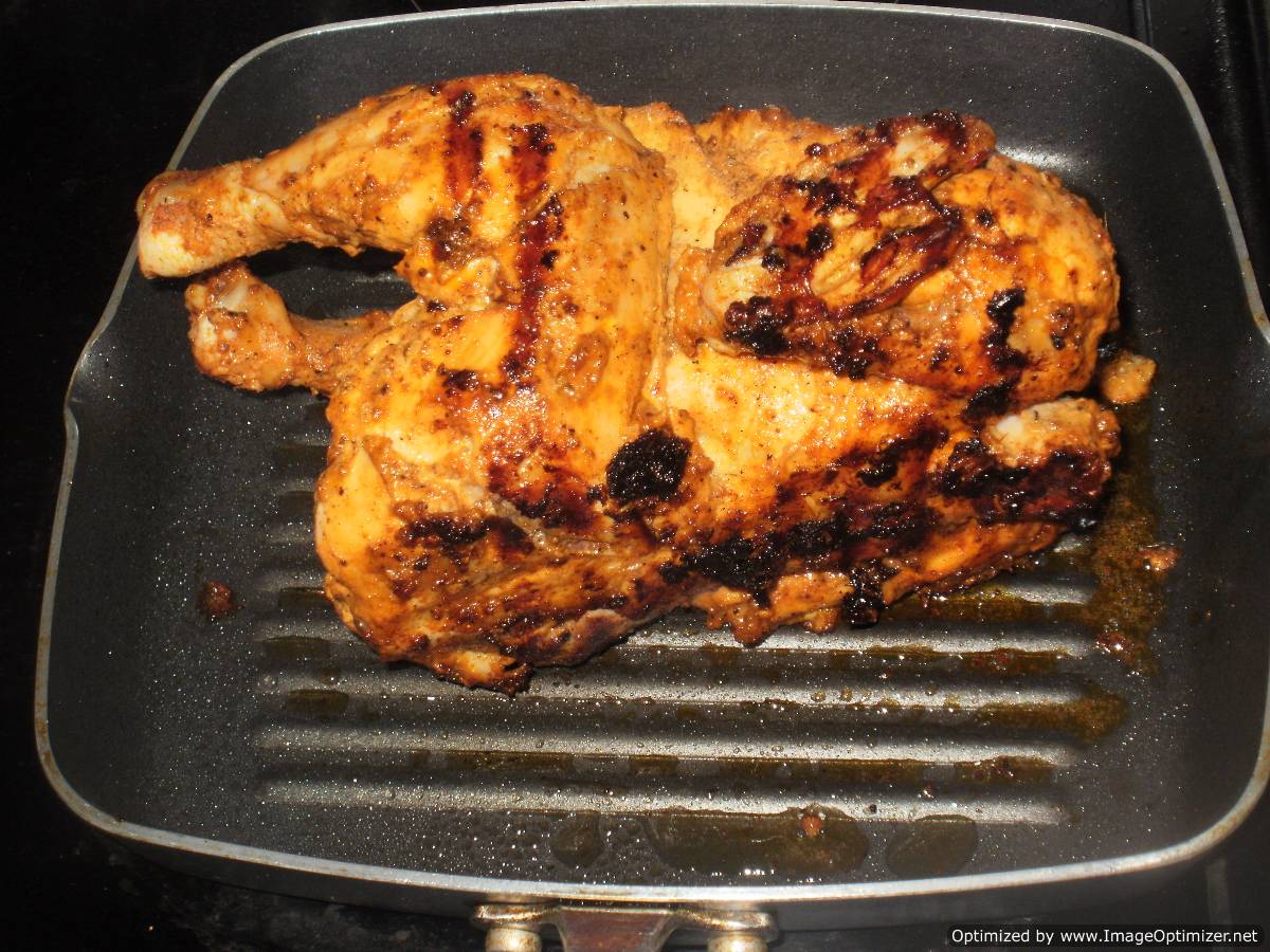 Charga /chargha (fried or roasted whole chicken)